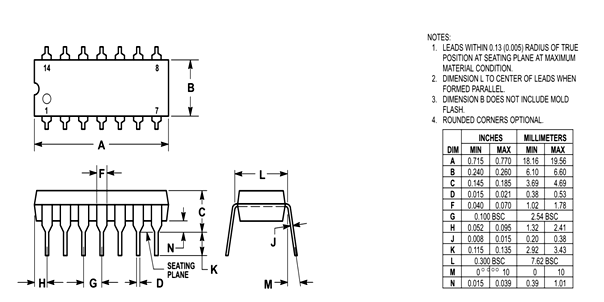 MC74HC73A Dual JK Flip-Flop Pinout, Features, Equivalent & Datasheet ...