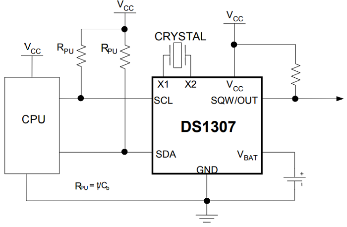 DS1307 RTC Pinout, Datasheet，功能与等效数据表 - bet188真人在线