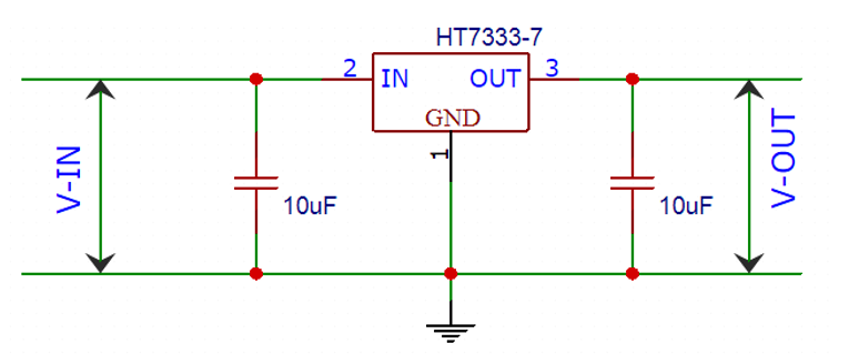 HT7333 3.3V Linear Voltage Regulator Datasheet, Pinout & Features数据表 ...