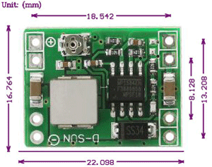 Mini MP1584 DC-DC 3A可调降压模块Pinout, Features, Datasheet - bet188真人在线