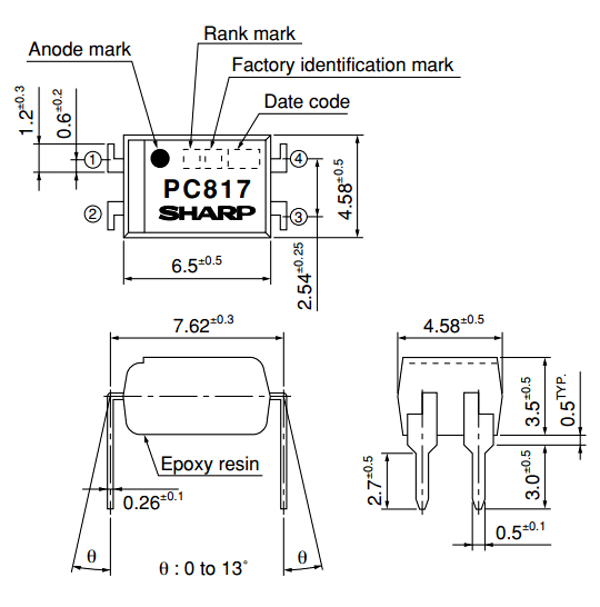 PC817 IC Pinout, Features, Equivalent & Datasheet - bet188真人在线